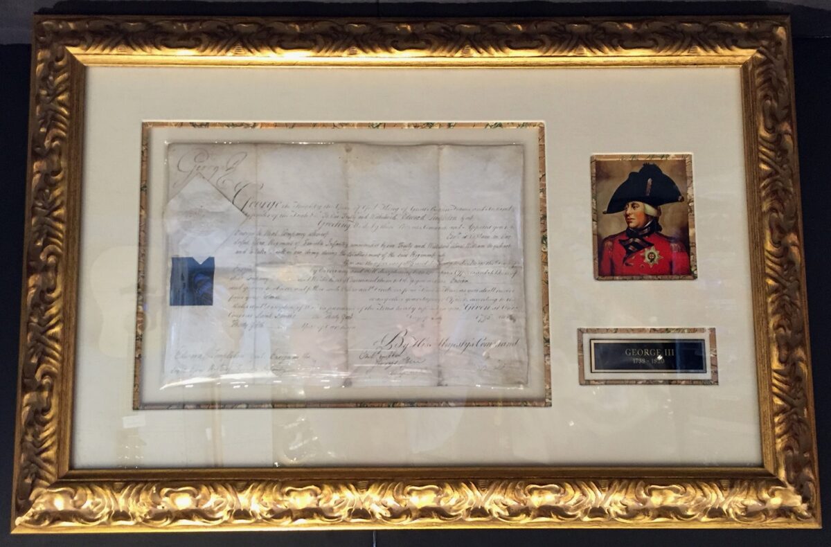 King George III of England Signed Document - The Autograph Source
