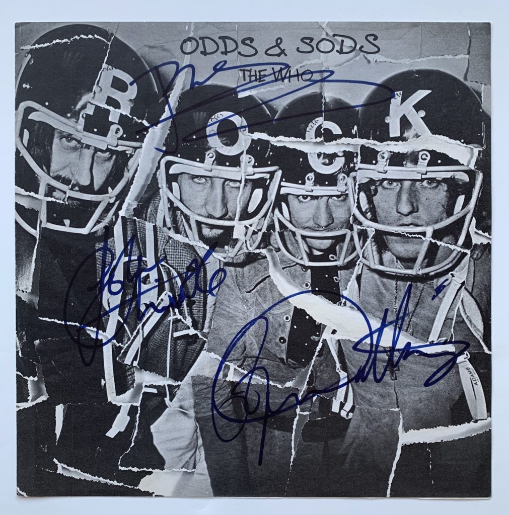 "The Who" Signed Odds & Sods Album Gatefold - The Autograph Source