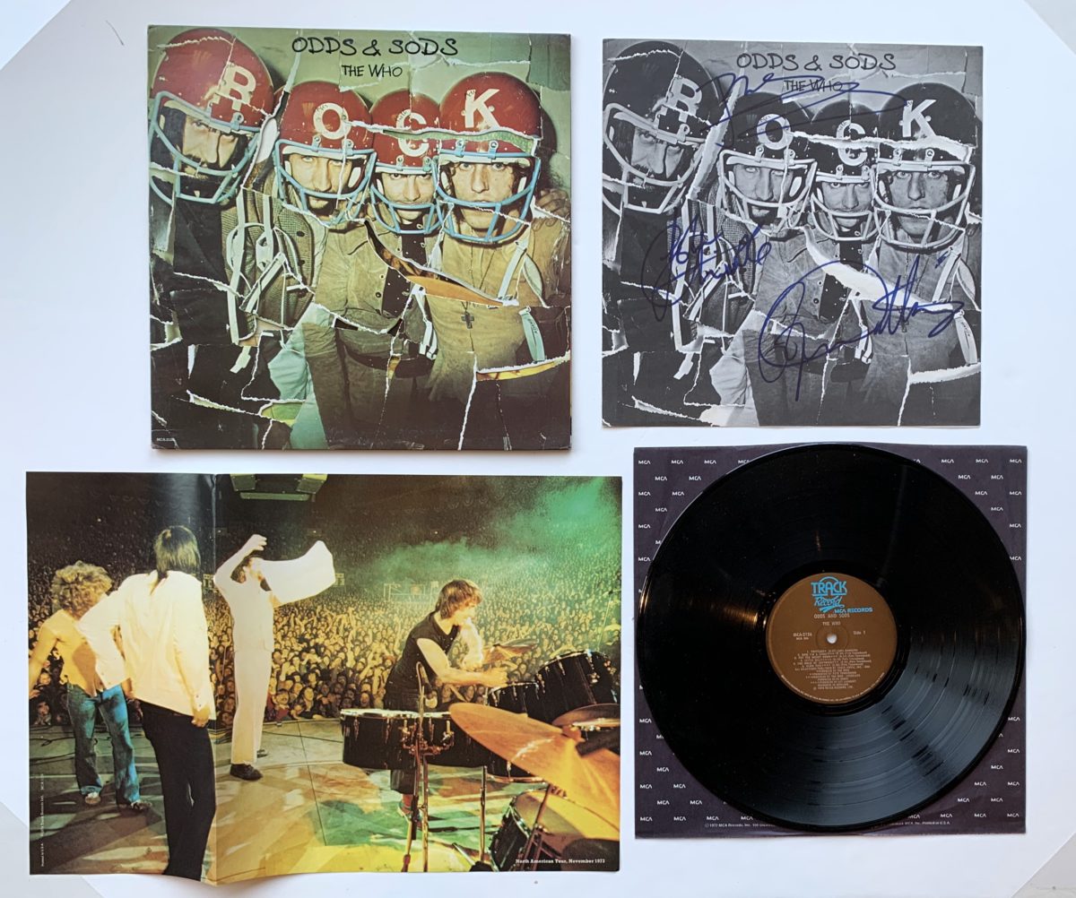 "The Who" Signed Odds & Sods Album Gatefold - The Autograph Source