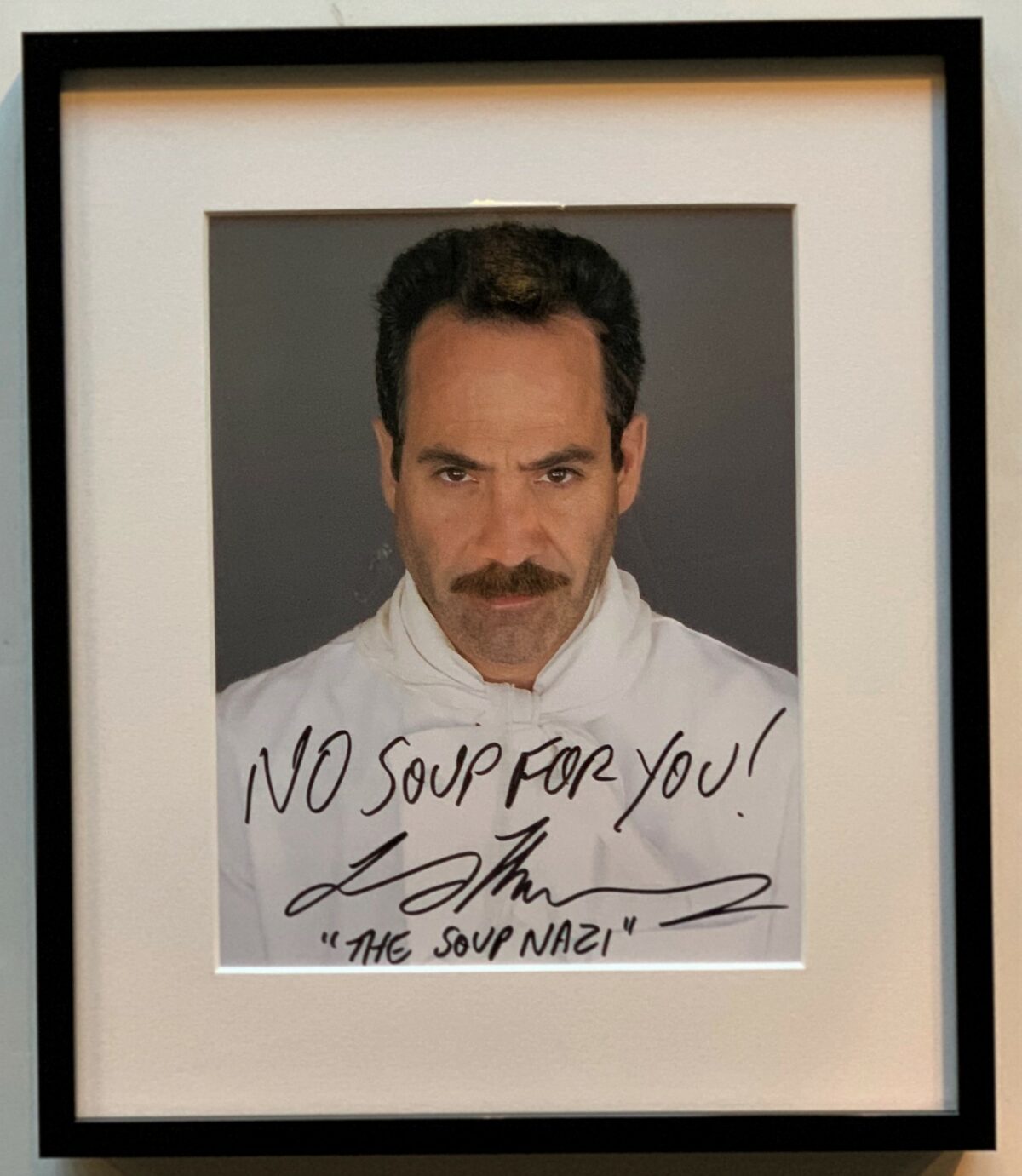 Seinfeld The Soup Nazi Signed Photograph - one inscription - The ...