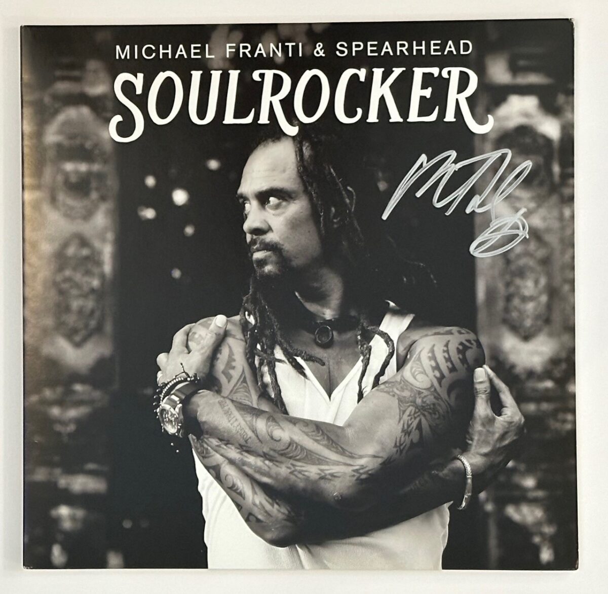 Michael Franti Autographed Vinyl Record Album - The Autograph Source