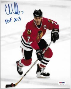Chris Chelios Autographed Photo - The Autograph Source