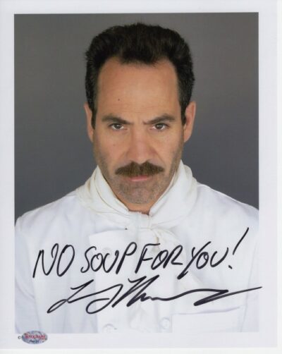 Seinfeld The Soup Nazi Signed Photograph - one inscription - The ...