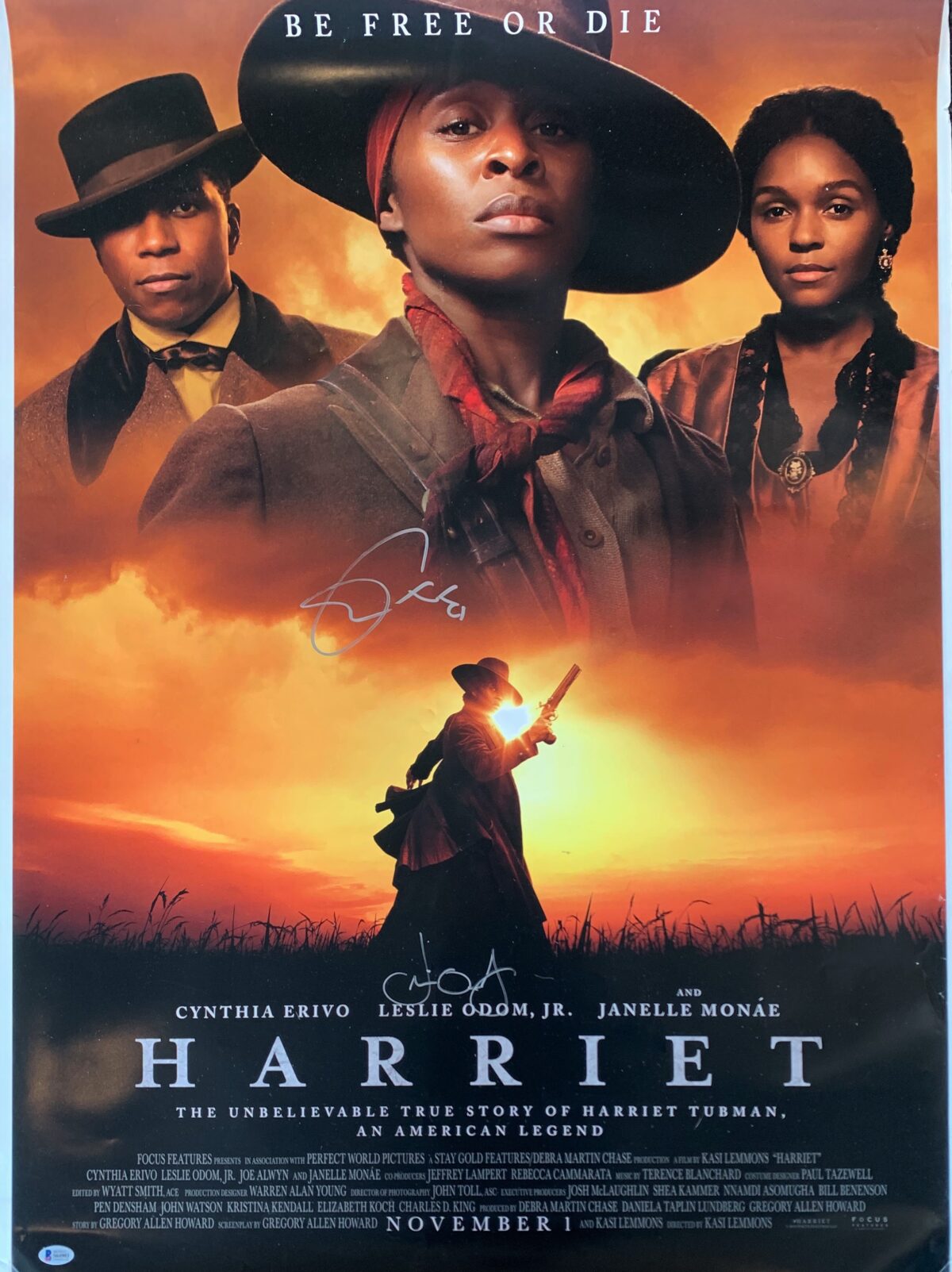 Harriett Cast Autographed Movie Poster - The Autograph Source