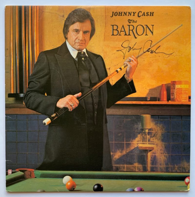 Johnny Cash Autographed Vinyl Album - The Autograph Source