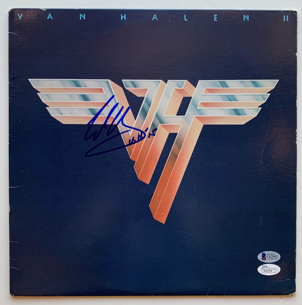 Eddie Van Halen Signed Van Halen II Album BAS JSA - The Autograph Source