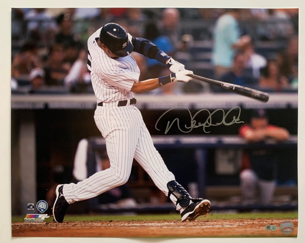 Derek Jeter Autographed Yankees Photograph - The Autograph Source