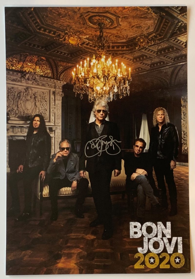 Bon Jovi Autographed Poster - The Autograph Source