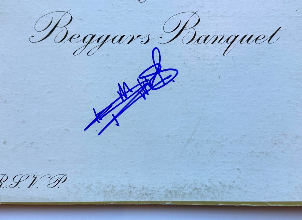 Keith Richards Autographed Rolling Stones Vinyl Record Album (BAS LOA ...