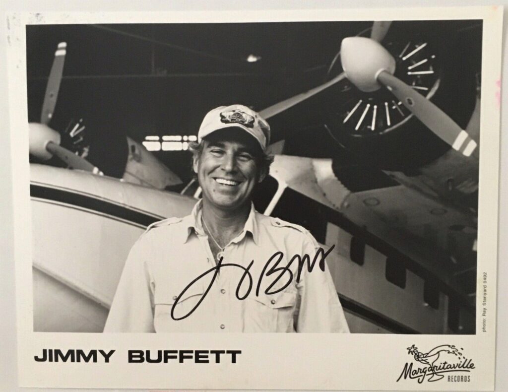 Jimmy Buffett Signed Margaritaville Photograph | JSA COA - The ...