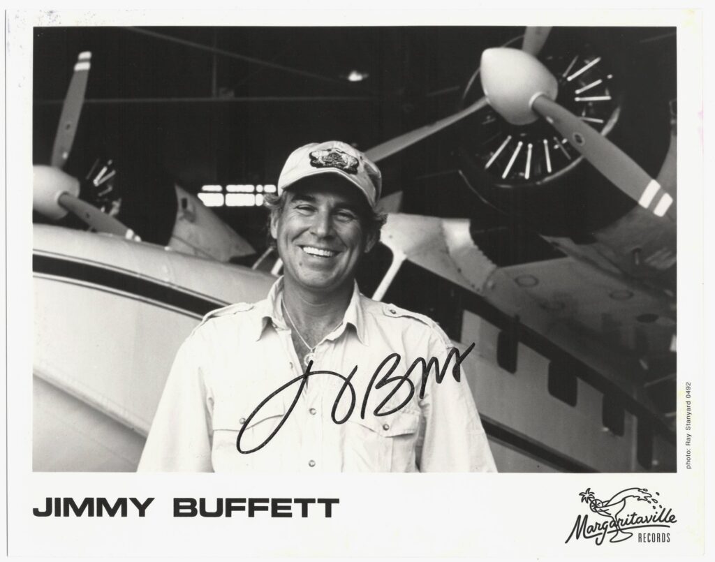 Jimmy Buffett Signed Margaritaville Photograph | JSA COA - The ...