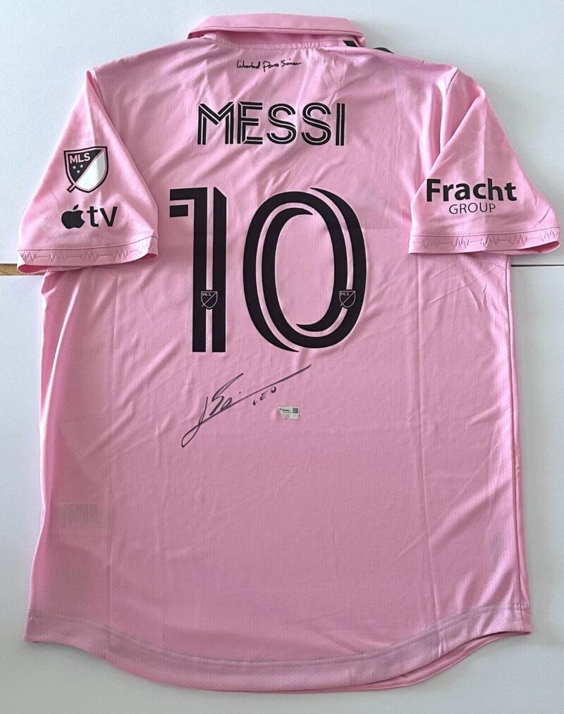 Lionel Messi Signed Inter Miami Jersey - The Autograph Source